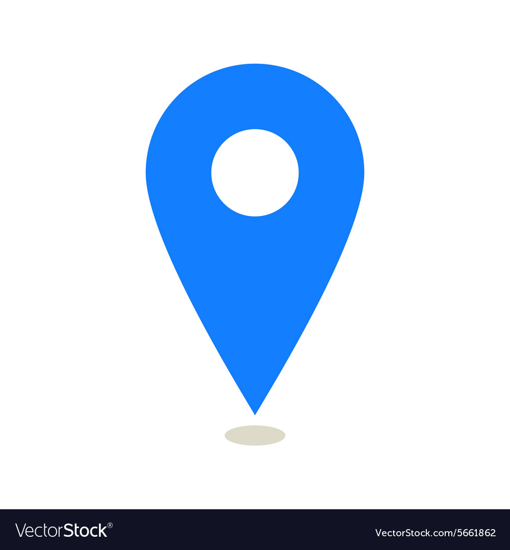 Map pointer icon Royalty Free Vector Image - VectorStock