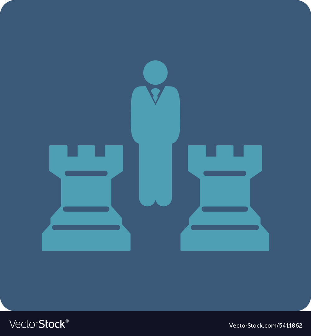 Strategy icon Royalty Free Vector Image - VectorStock