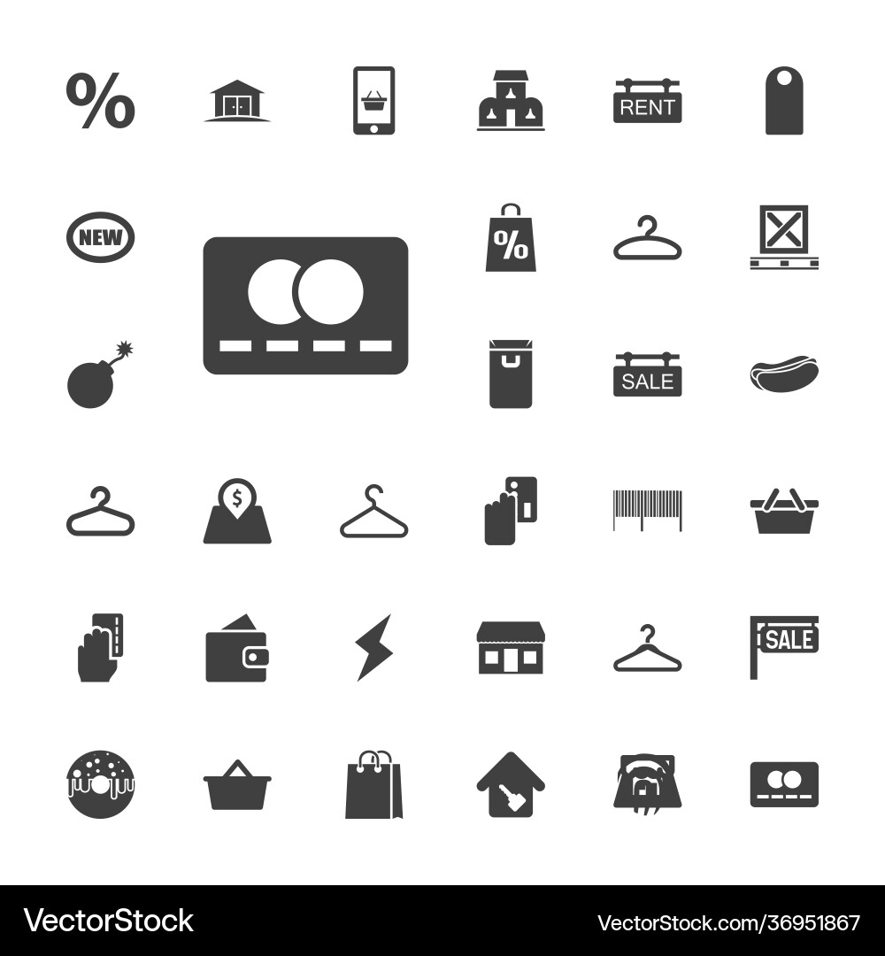 33 sale icons Royalty Free Vector Image - VectorStock
