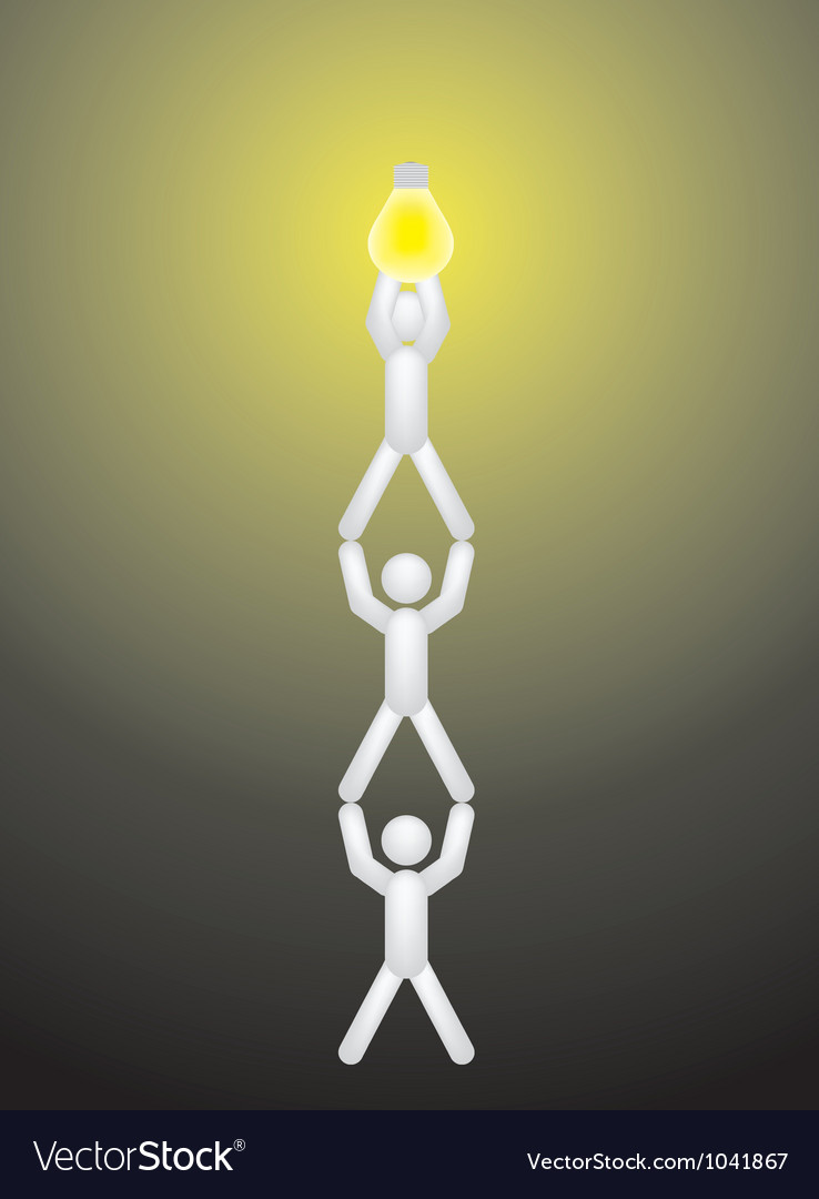 Teamwork Royalty Free Vector Image - VectorStock