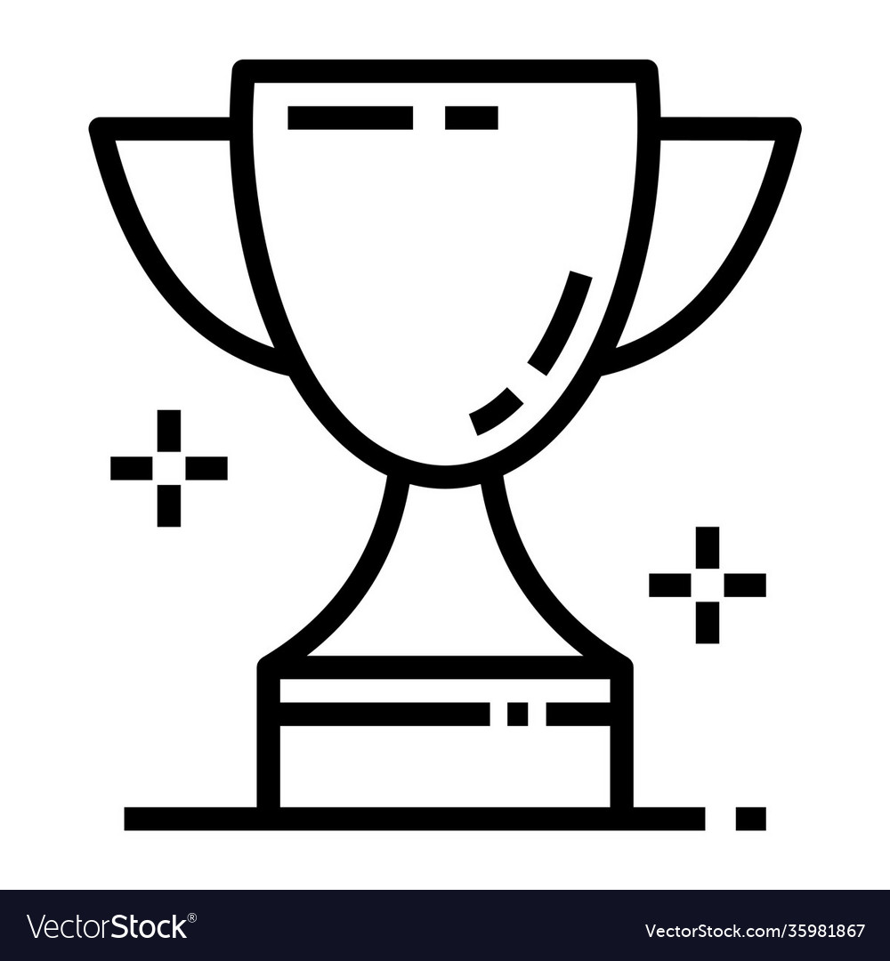 Trophy Royalty Free Vector Image - VectorStock