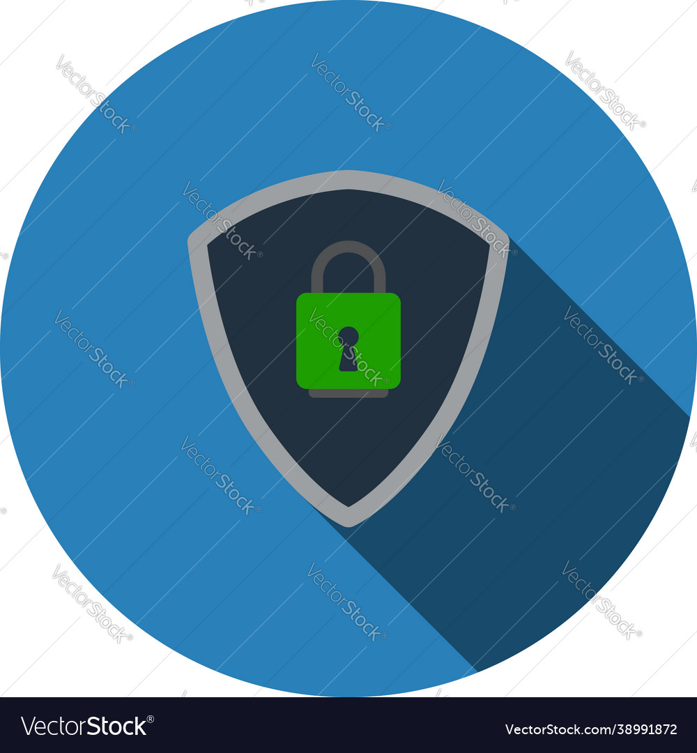 Data security icon Royalty Free Vector Image - VectorStock