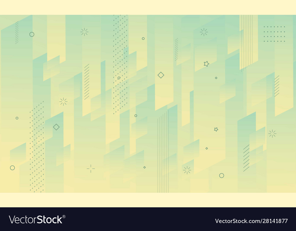 Colorful geometric background dynamic shapes Vector Image