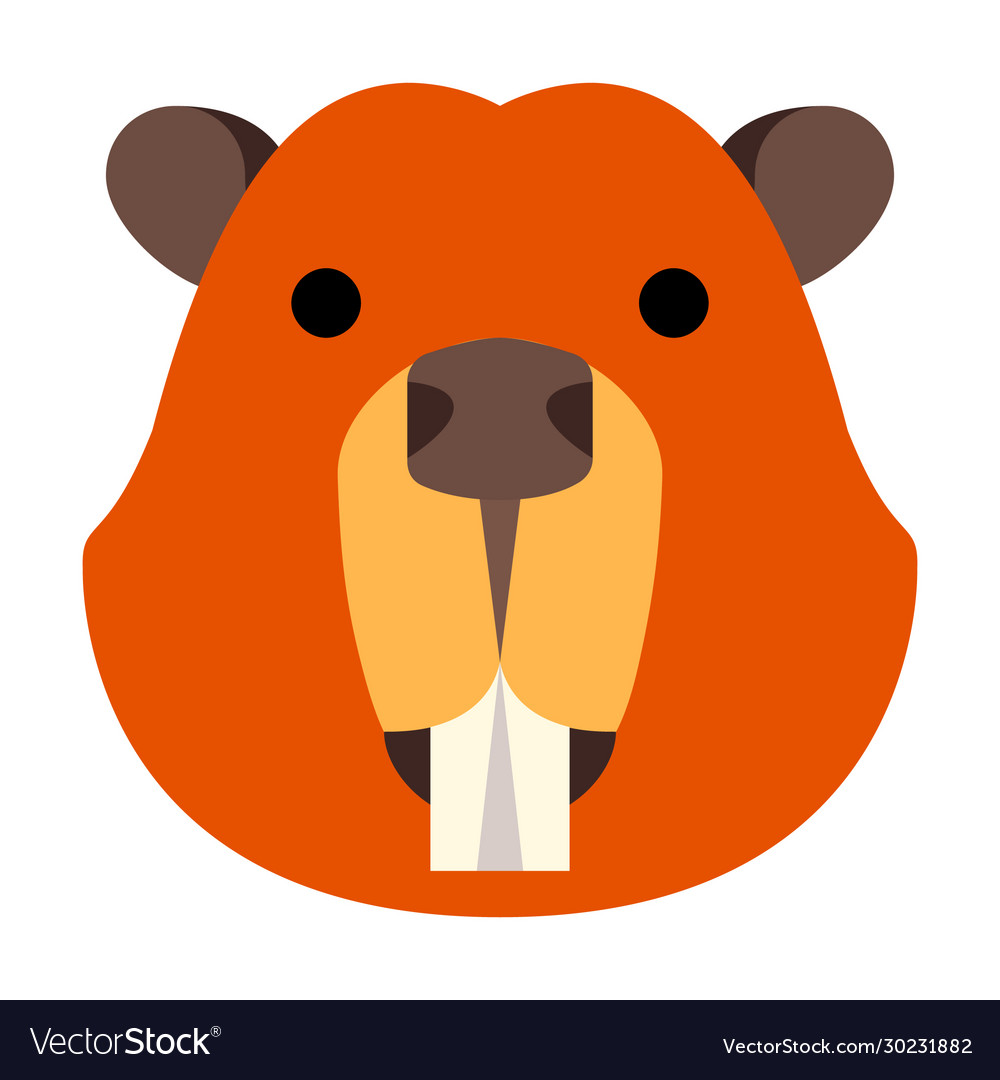 Beaver Royalty Free Vector Image - VectorStock