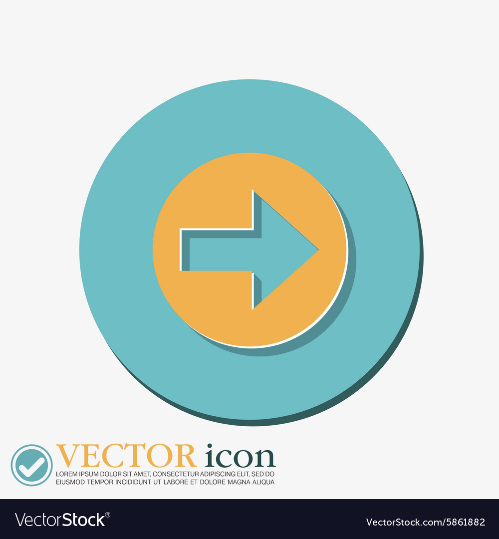 Web arrow Royalty Free Vector Image - VectorStock