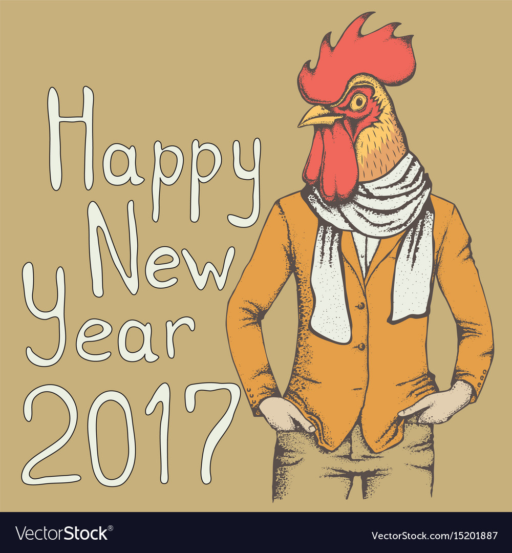 Rooster Royalty Free Vector Image - VectorStock