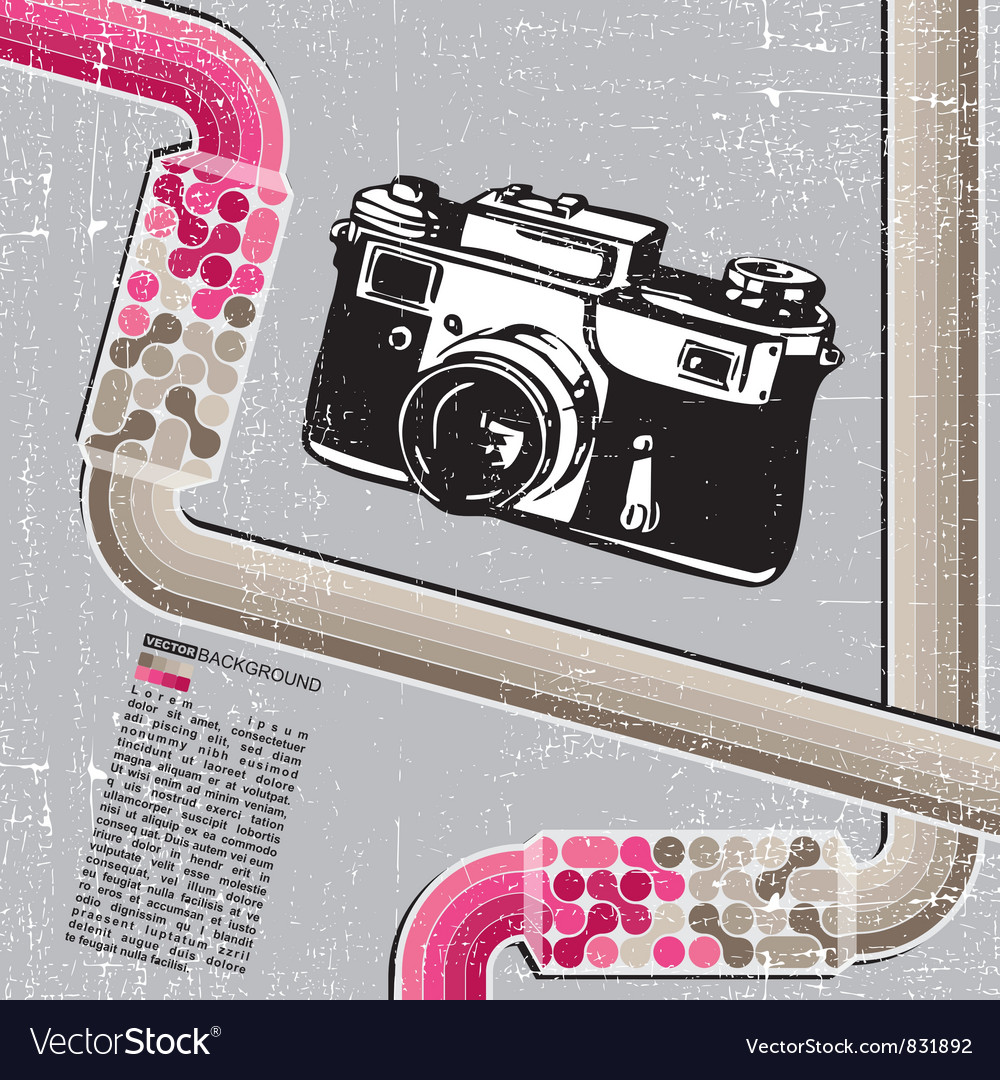 Kamera Lizenzfreies Vektorbild - VectorStock