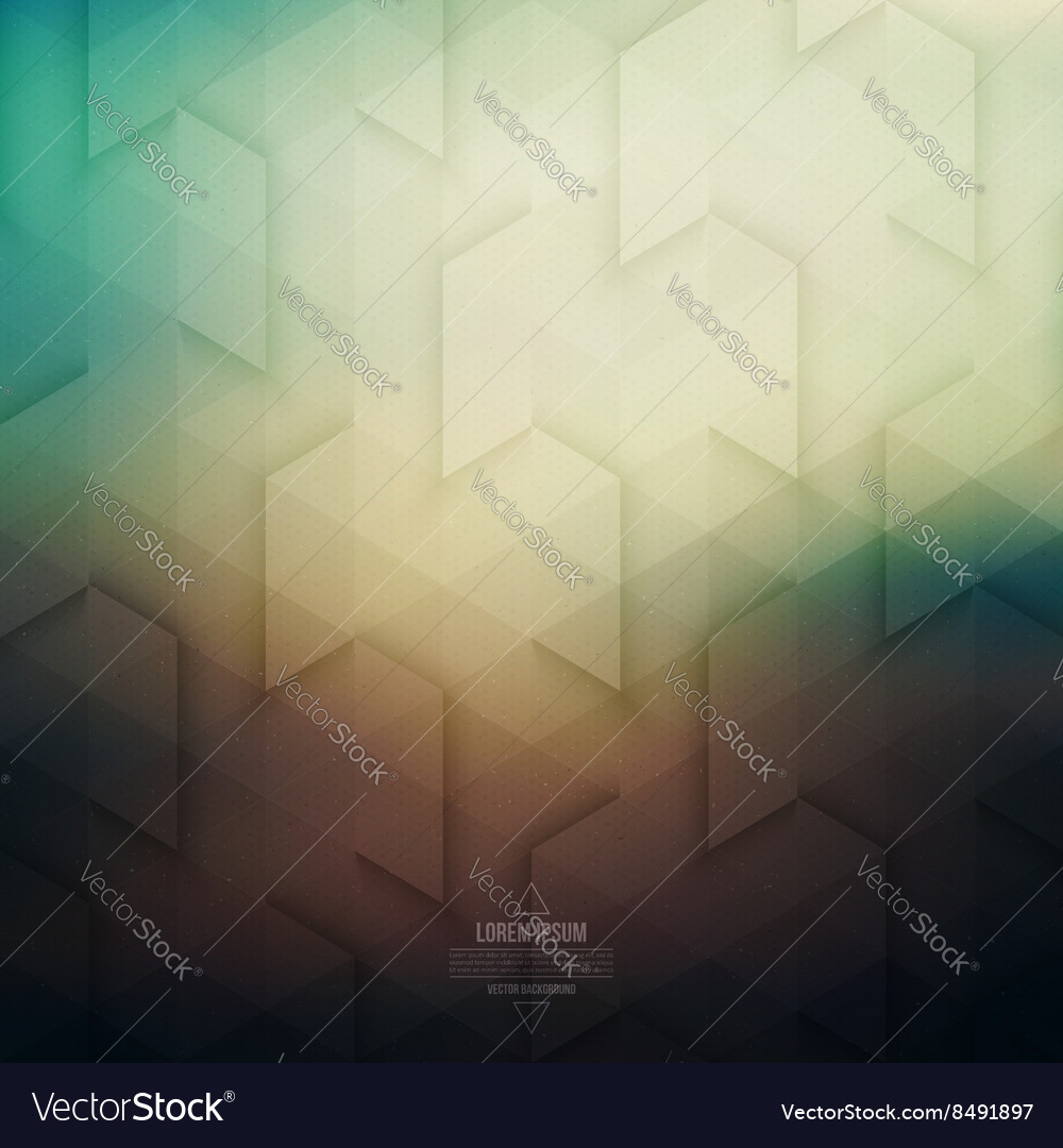Abstract geometric technological background Vector Image