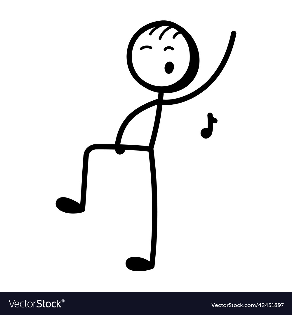 Dance performer Royalty Free Vector Image - VectorStock