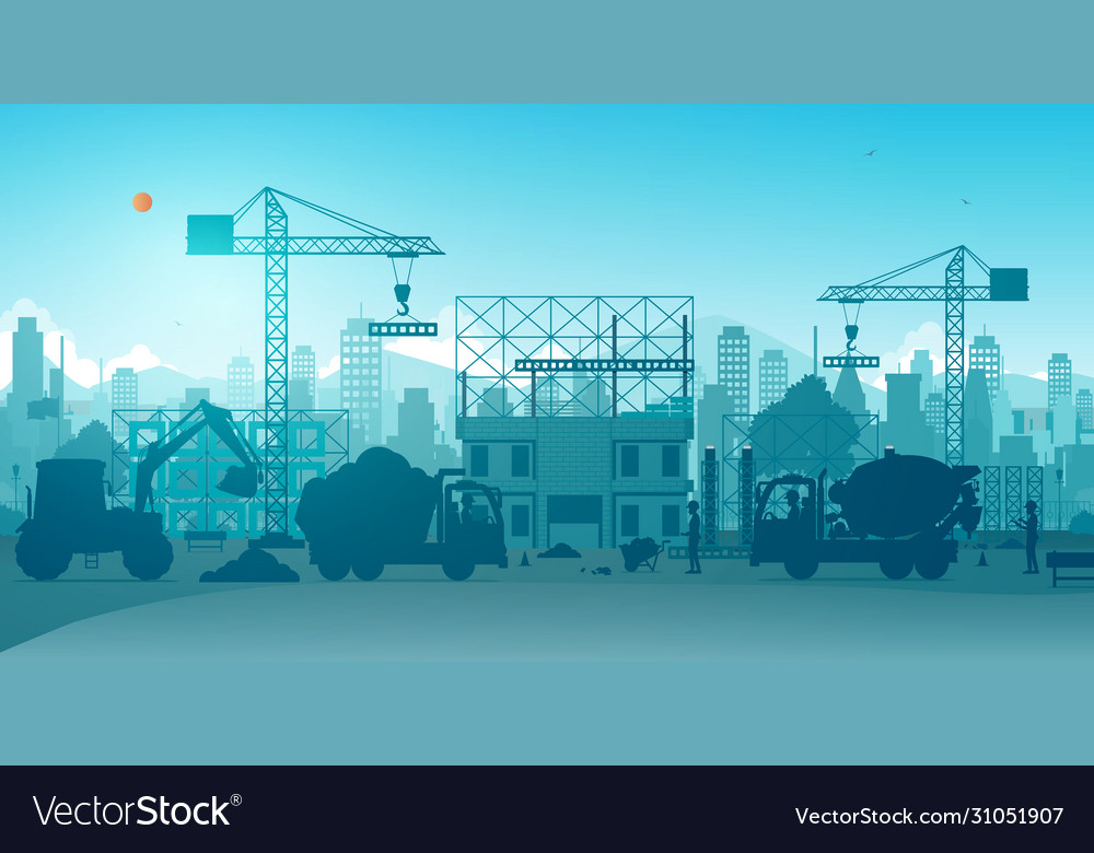 Construction work Royalty Free Vector Image - VectorStock