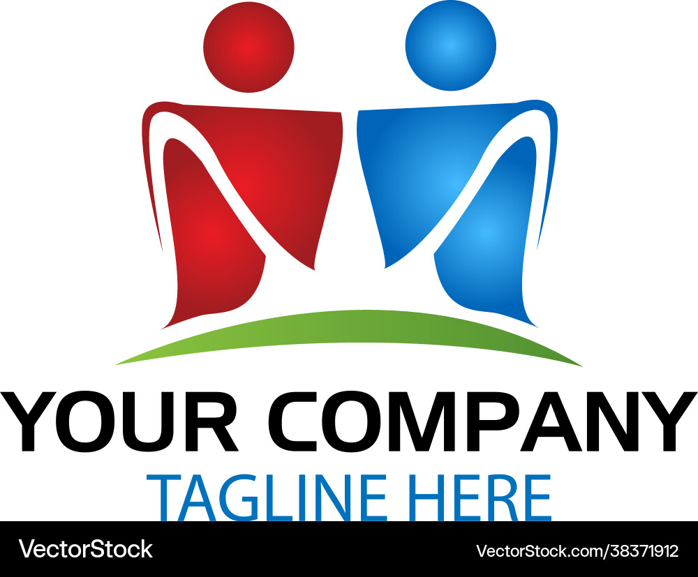 Community people concept icon people together Vector Image