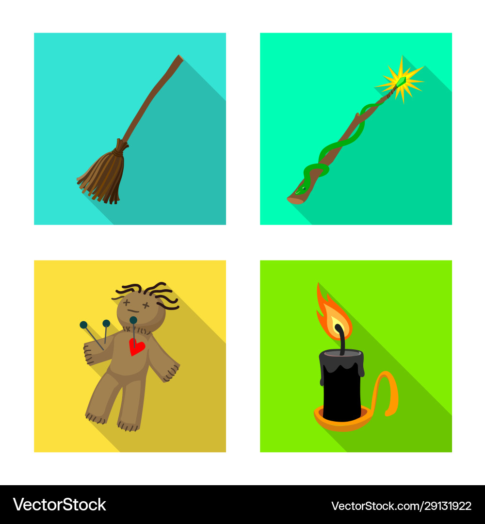 Design witchcraft and mystic logo Royalty Free Vector Image