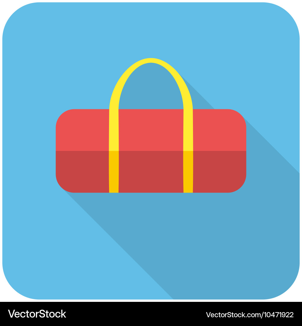 Sports bag icon Royalty Free Vector Image - VectorStock