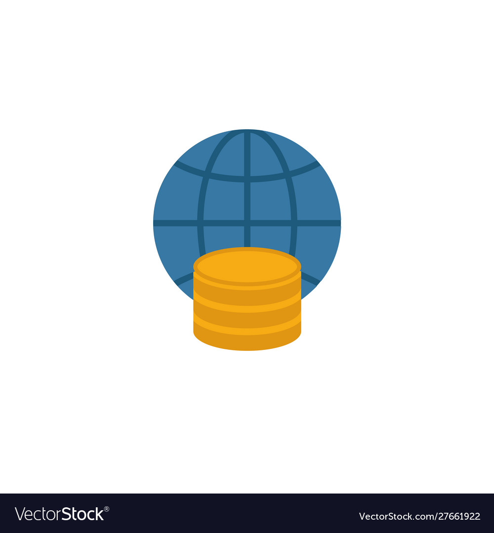 Tokenization icon set four elements in different Vector Image