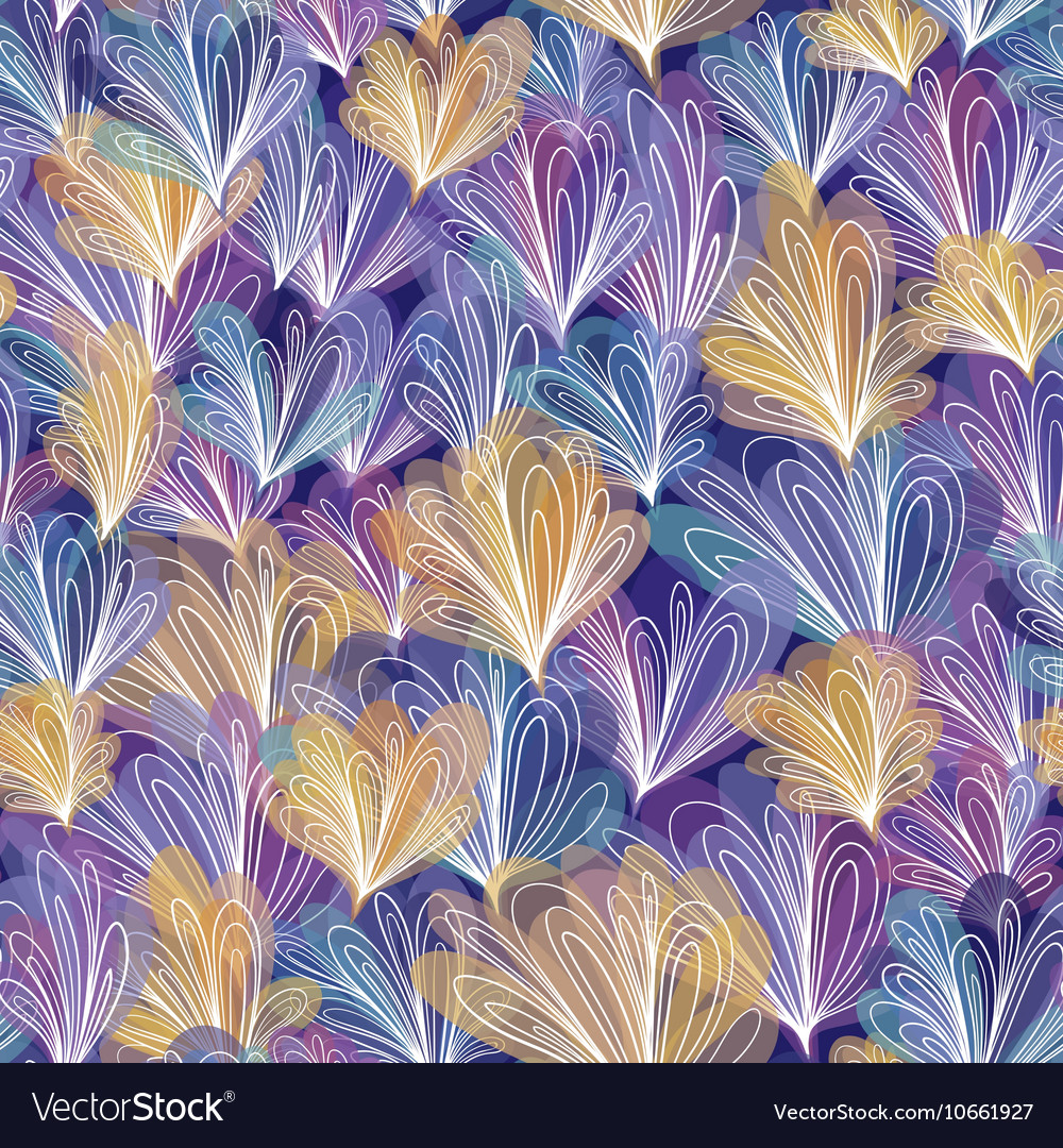 Abstract pattern with loops Royalty Free Vector Image