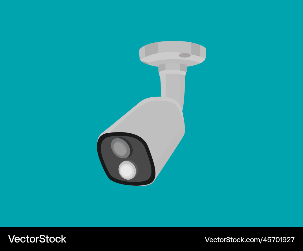 Ip camera biometrics closed wifi surveillance Vector Image