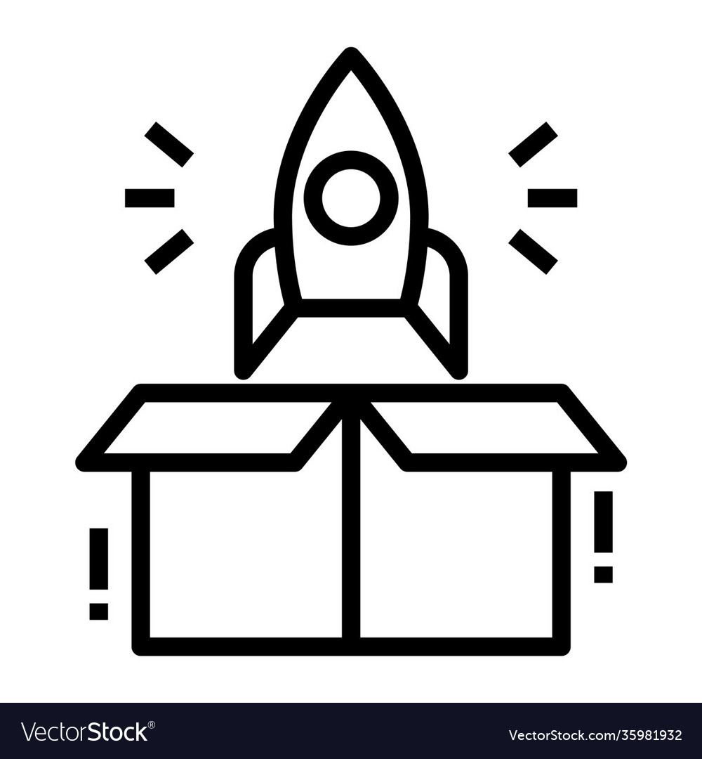 Product launch Royalty Free Vector Image - VectorStock