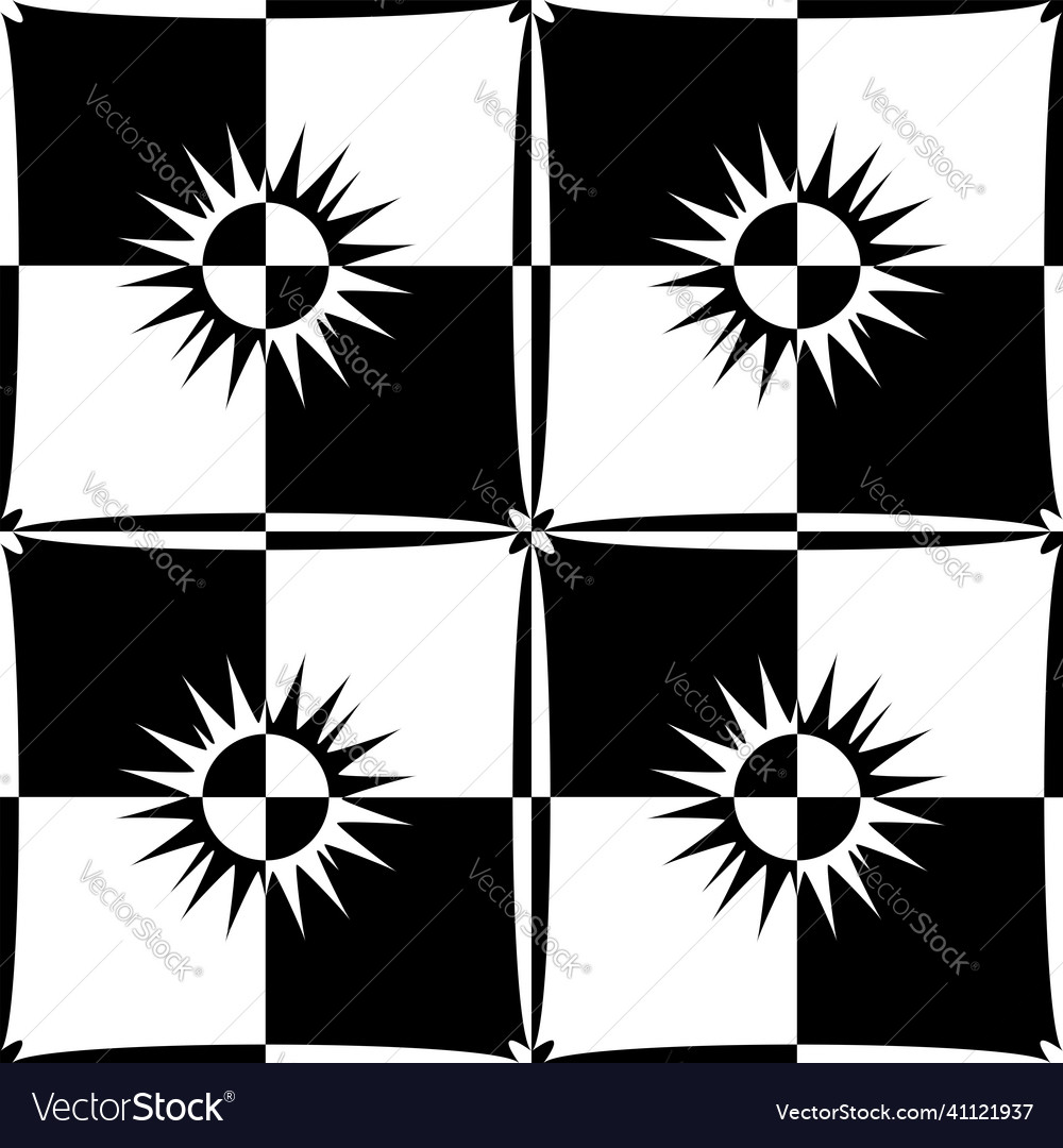 Seamless checkered pattern Royalty Free Vector Image