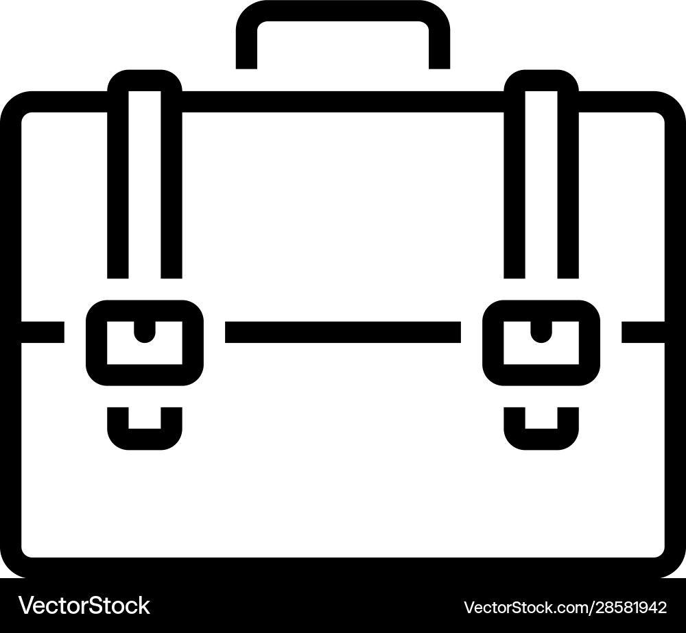 Briefcase Royalty Free Vector Image - VectorStock