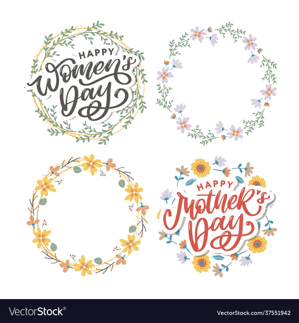 Elegant greeting card design with stylish text Vector Image