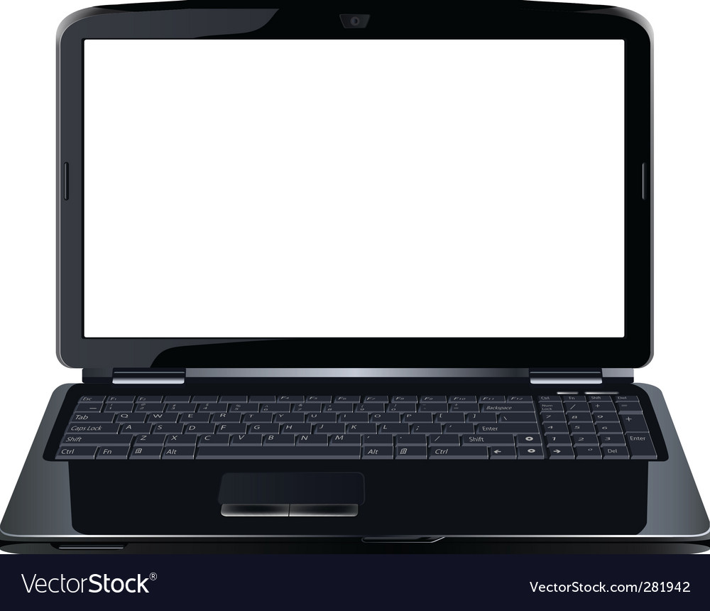Laptop Royalty Free Vector Image - VectorStock