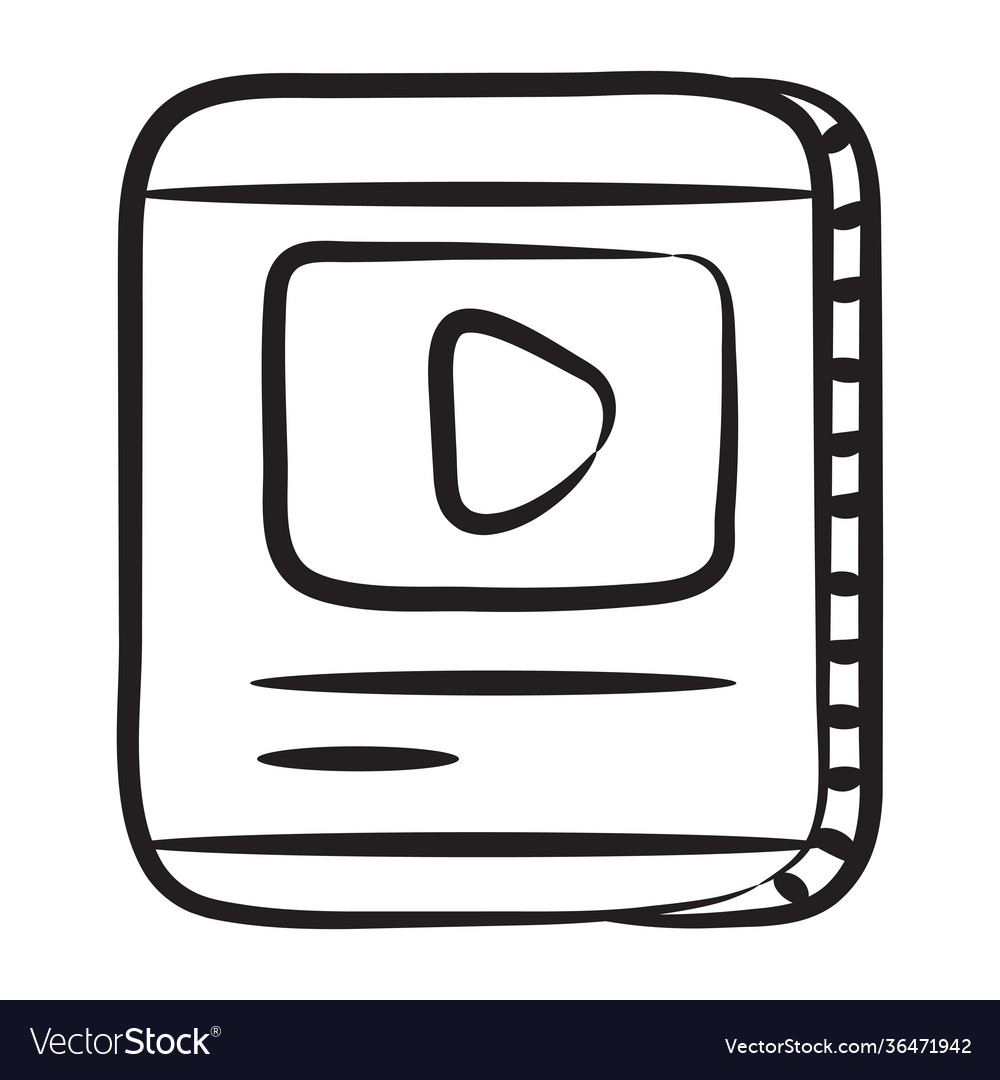 Video tutorial Royalty Free Vector Image - VectorStock