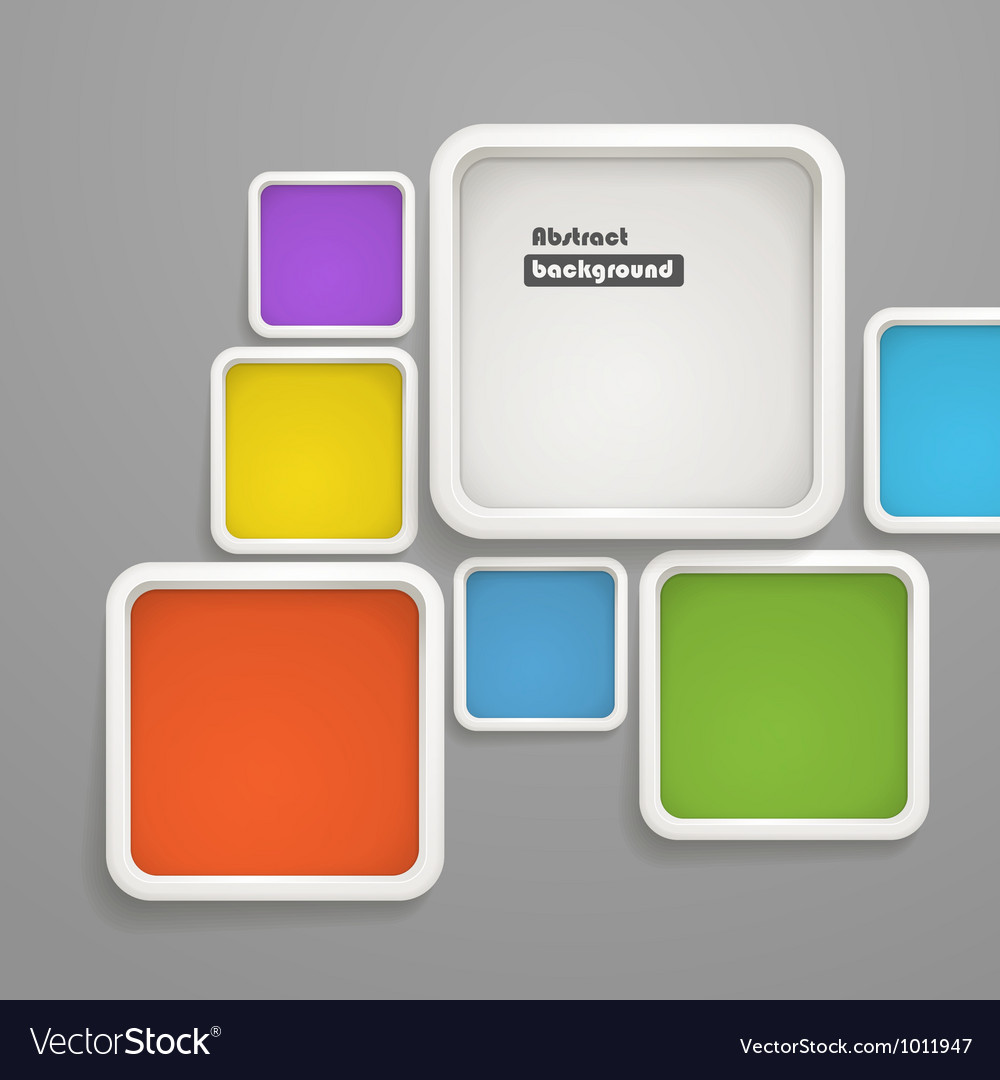 Squares Royalty Free Vector Image - VectorStock