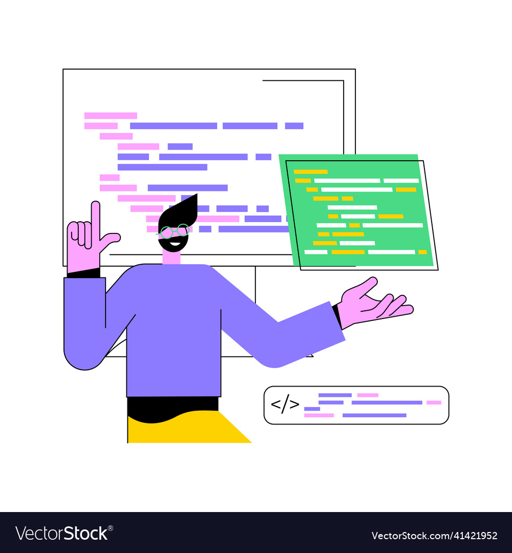 Data entry services abstract concept Royalty Free Vector