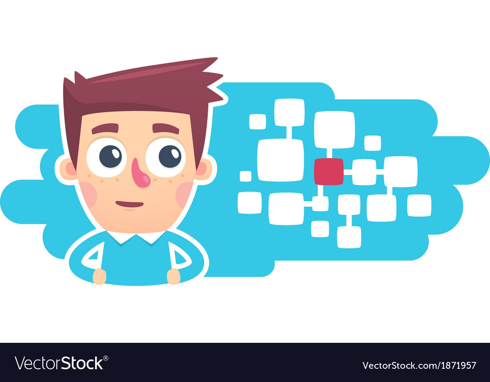 Central control system Royalty Free Vector Image