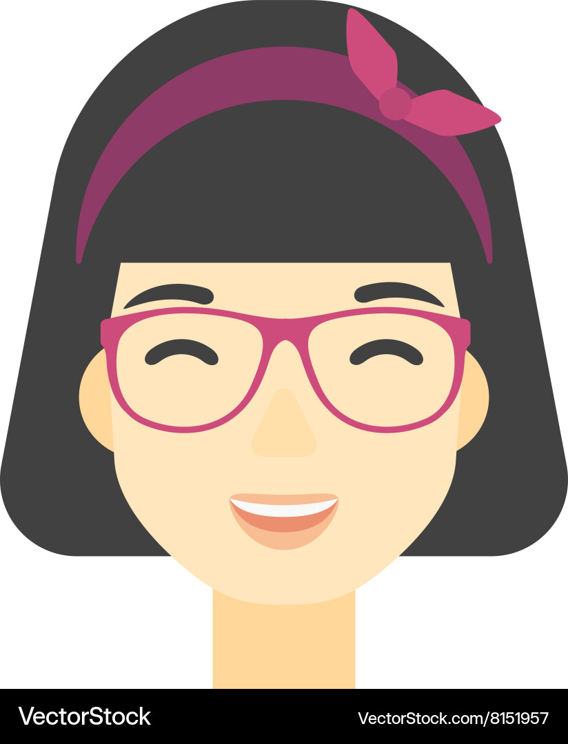 Cheerful woman experiencing euphoria Royalty Free Vector