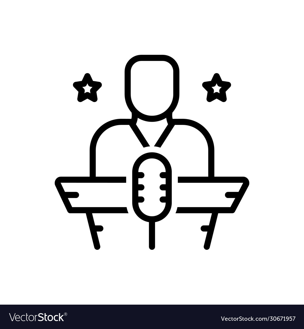 Host Royalty Free Vector Image - VectorStock