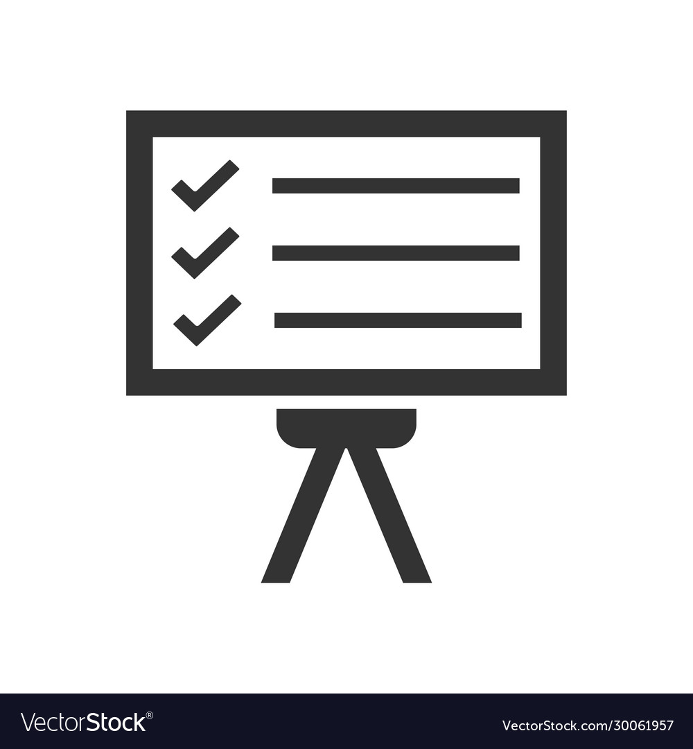Tasks completed icon Royalty Free Vector Image