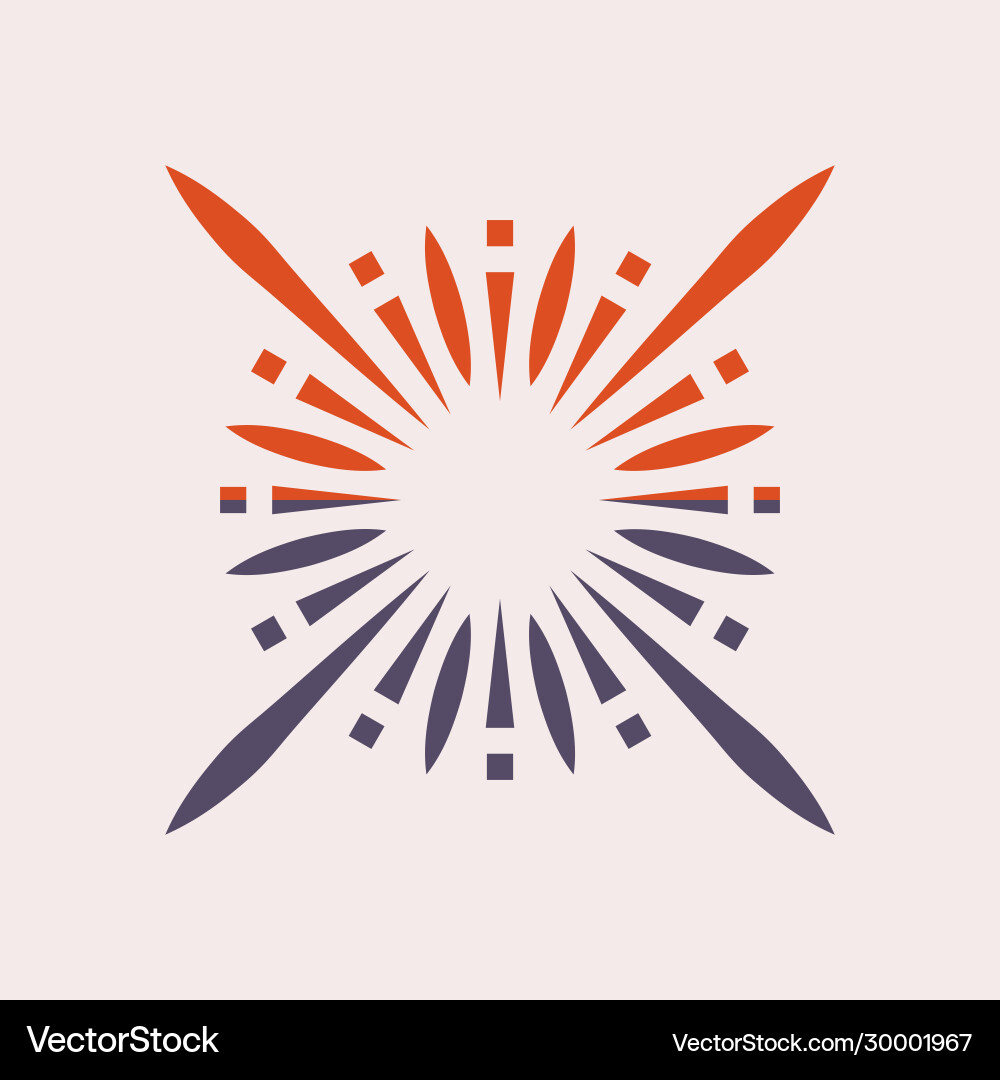 Firework icon Royalty Free Vector Image - VectorStock