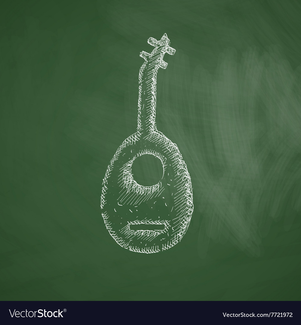 Lute icon Royalty Free Vector Image - VectorStock