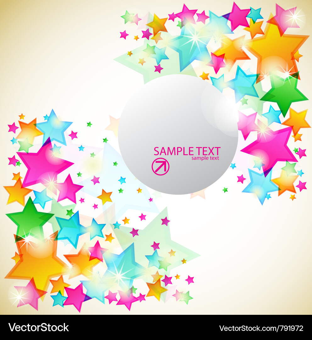 Stars background Royalty Free Vector Image - VectorStock