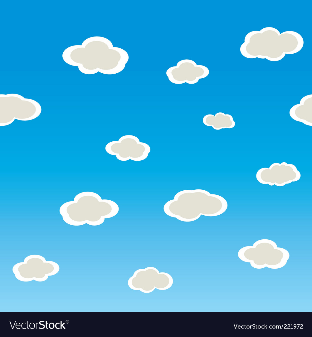 Texture with clouds Royalty Free Vector Image - VectorStock