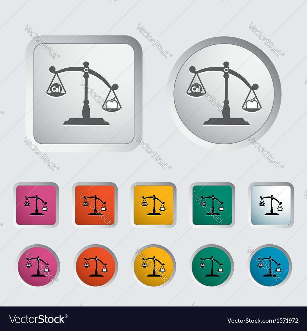 Weights Royalty Free Vector Image - VectorStock