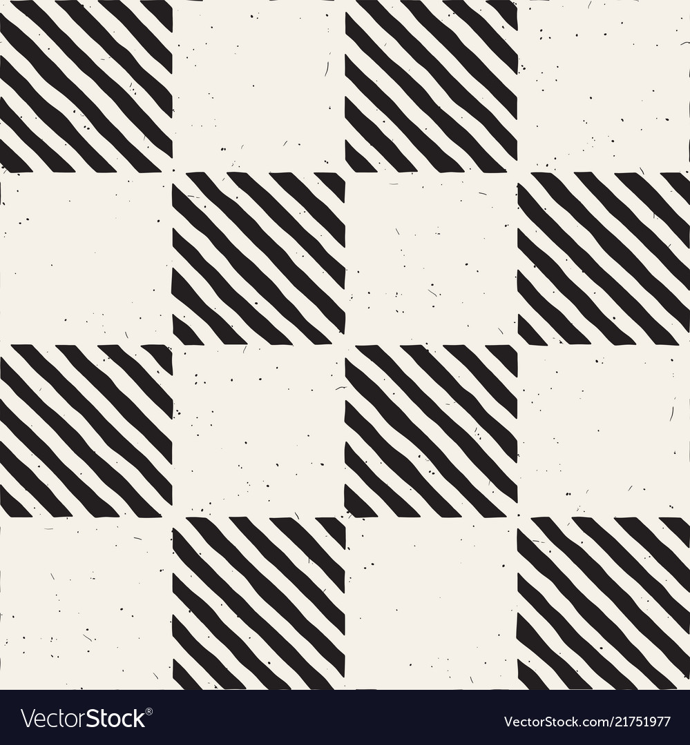 Hand drawn seamless repeating pattern Royalty Free Vector