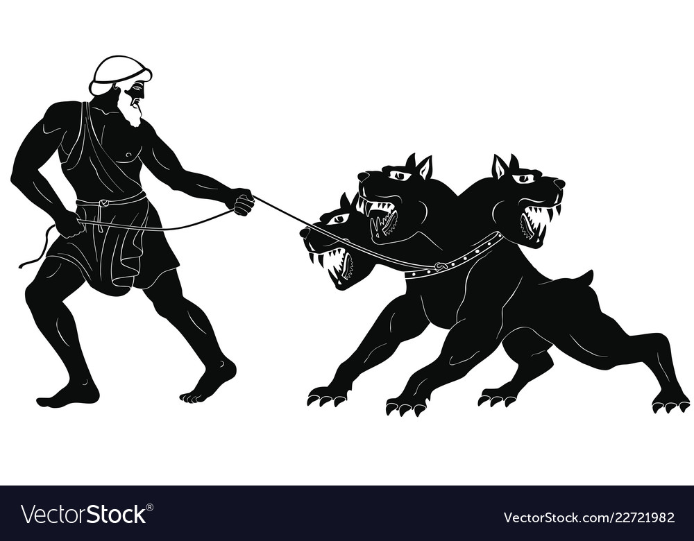 12 exploits hercules Royalty Free Vector Image 12 exploits hercules Royalty Free Vector Image