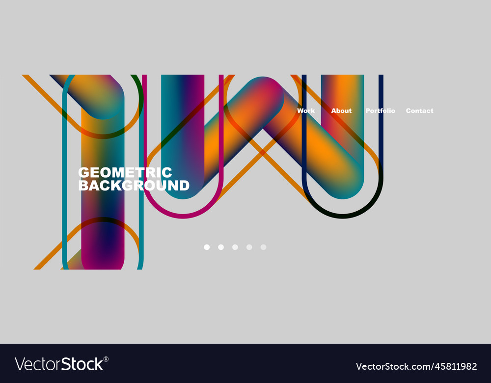 Abstract lines creative background Royalty Free Vector Image