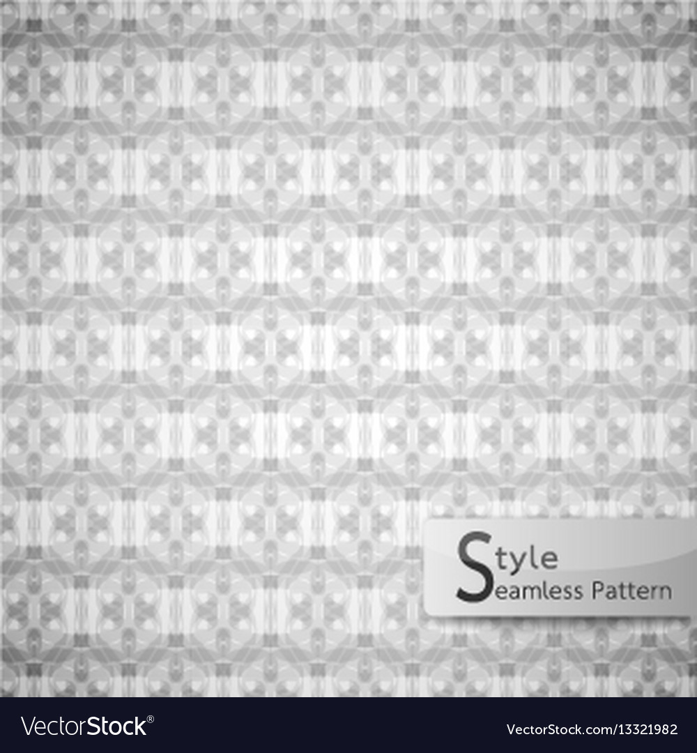 Abstract seamless pattern mesh loop heart bow Vector Image