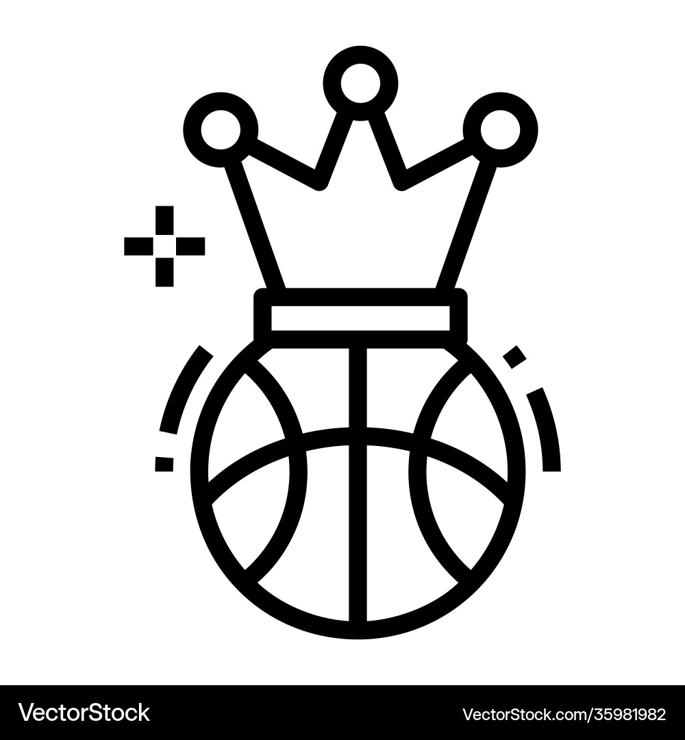 Baseball king Royalty Free Vector Image - VectorStock