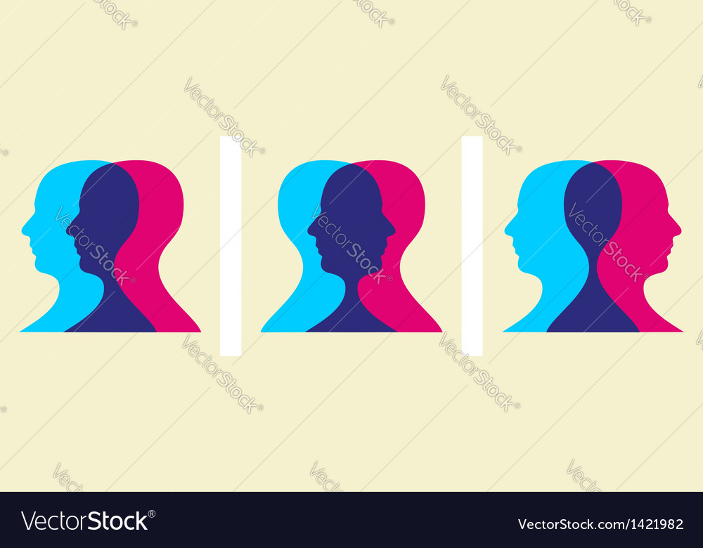 Go social interaction Royalty Free Vector Image