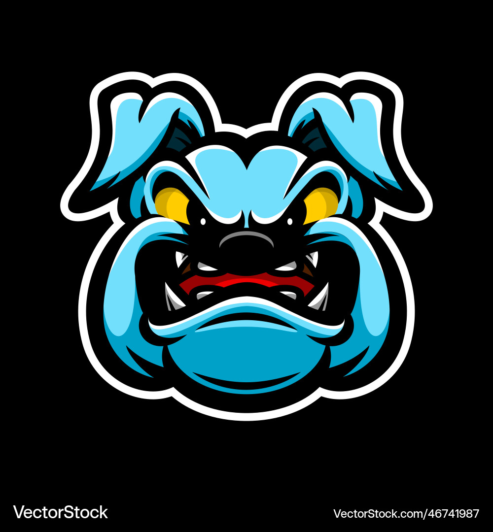 Dog angry Royalty Free Vector Image - VectorStock