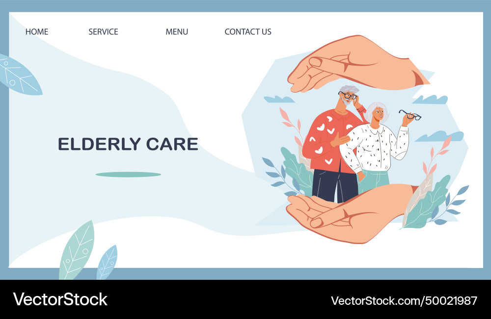 Providing insurance coverage and health care Vector Image