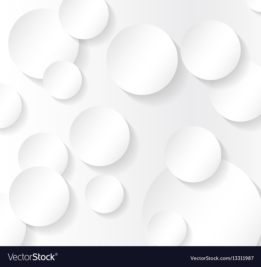 Seamless pattern circle abstract art background Vector Image