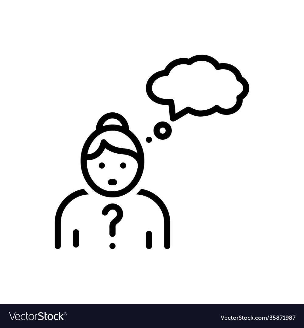 Thought Royalty Free Vector Image - VectorStock