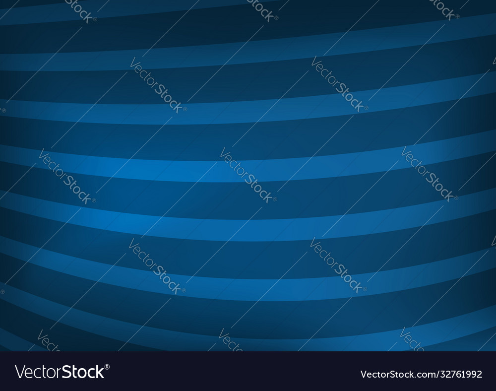 Blue rectangular striped background with blur Vector Image
