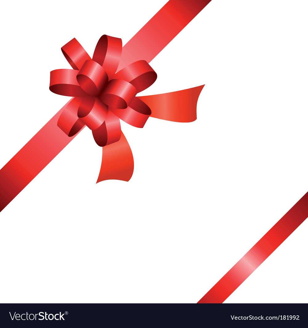 Bow Royalty Free Vector Image - VectorStock