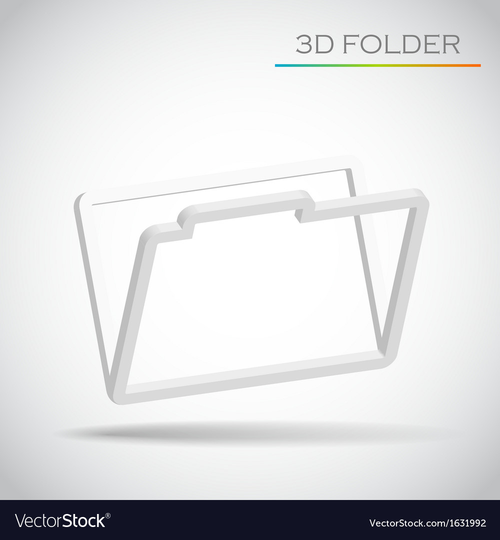 Folder Royalty Free Vector Image - VectorStock
